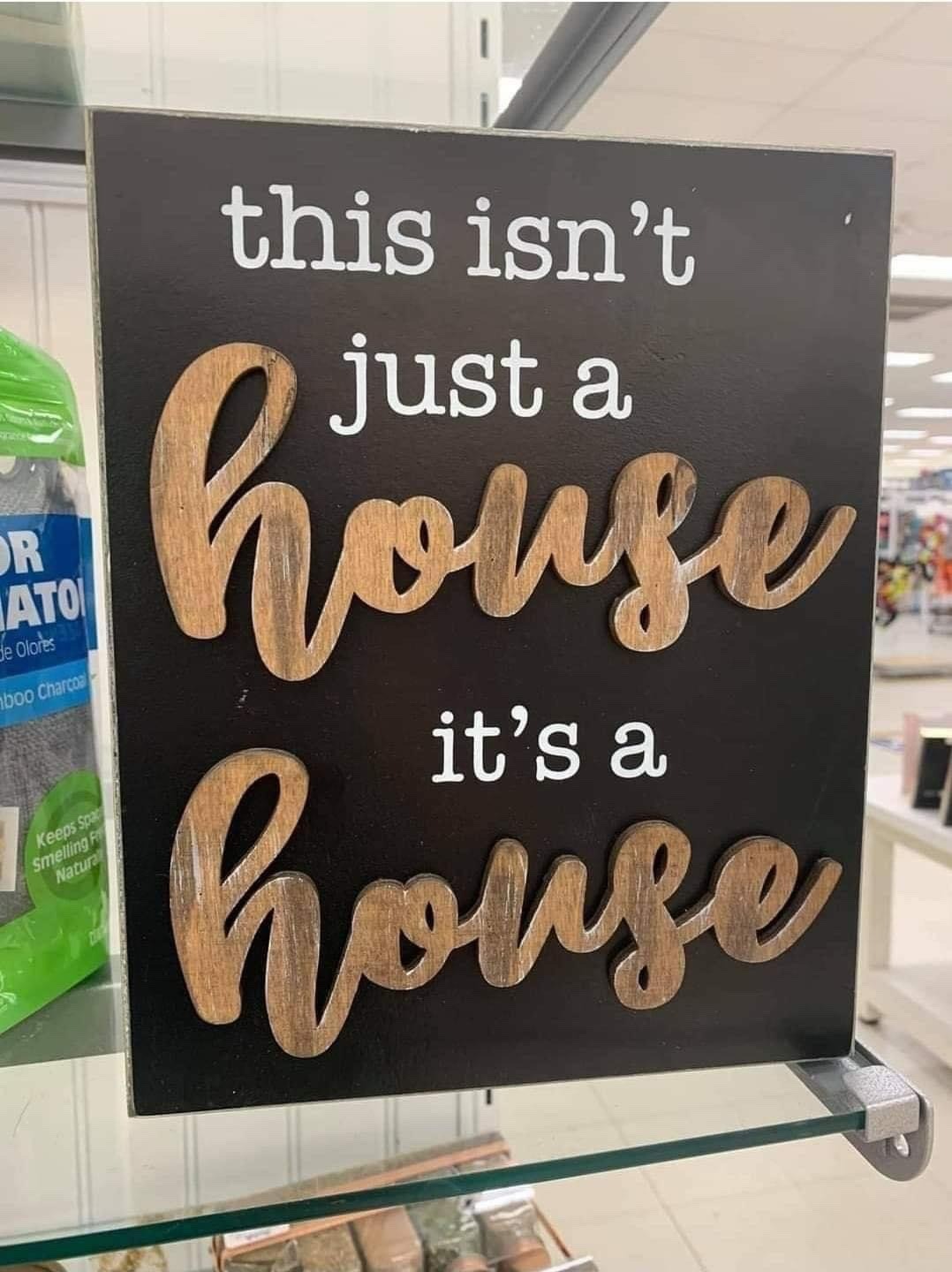 Funny sign, not just a house by SonjaSelena | Download free STL model ...