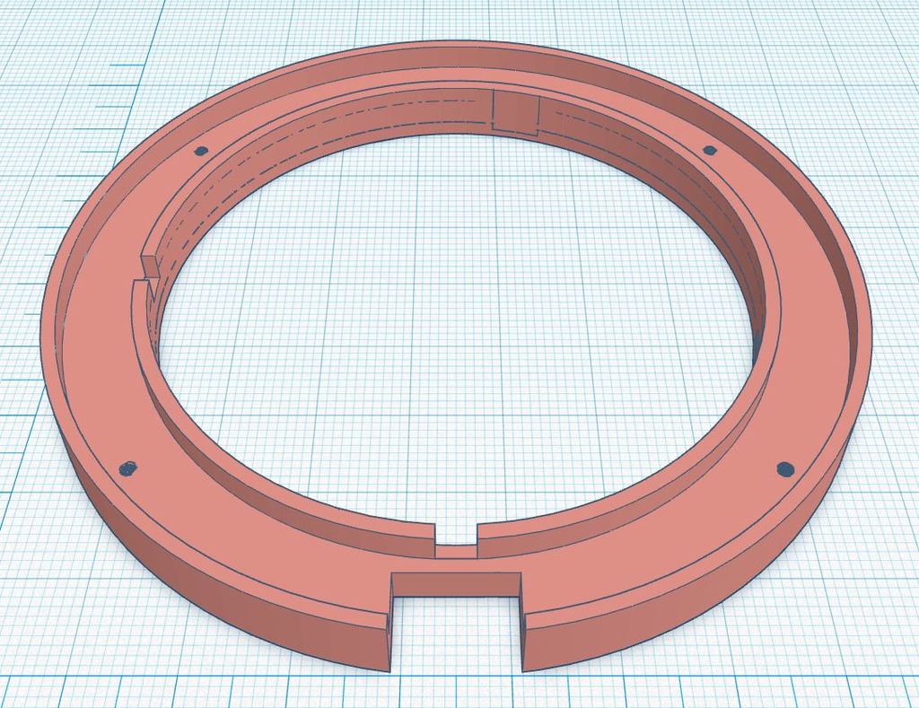 Neopixel 24 LED 85mm Ring Mount by Darren Milne | Download free STL ...