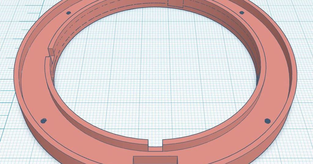 Neopixel 24 LED 85mm Ring Mount by Darren Milne | Download free STL ...