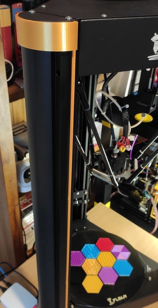 FLSUN Super Racer (SR) Colored Screw Hole Covers by Darren Milne ...