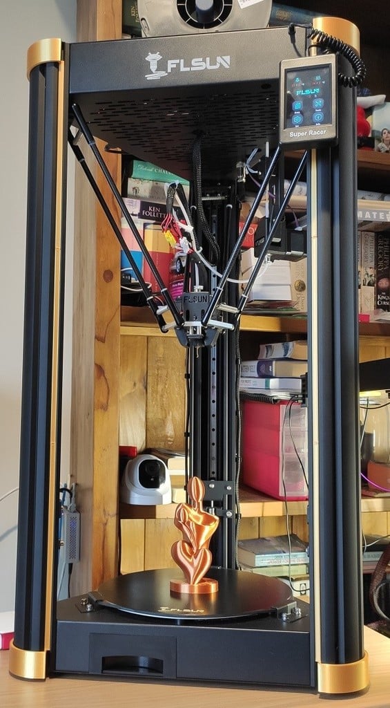 FLSUN Super Racer (SR) Colored Screw Hole Covers by Darren Milne ...