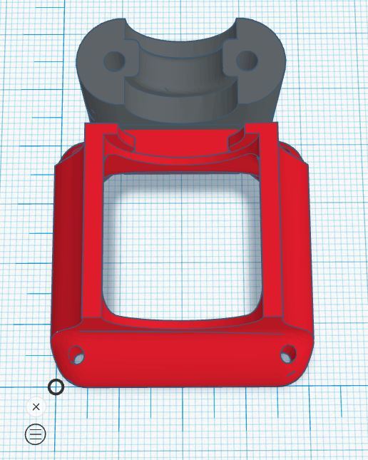 Compact E3D V6 / TriangleLab Dragon HotEnd Mount with 40mm Fan Shroud ...