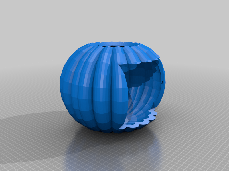 Double-sided Multi-faced Jack-o-lantern by Xypher2000 | Download free STL model | Printables.com