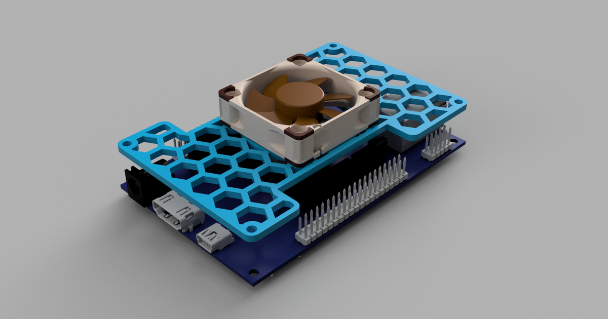 MiSTer FPGA Fan Plate by RyanMac | Download free STL model | Printables.com