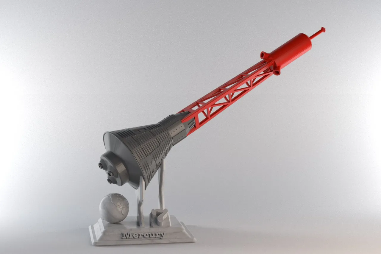 Mercury Capsule by Lopatka | Download free STL model | Printables.com