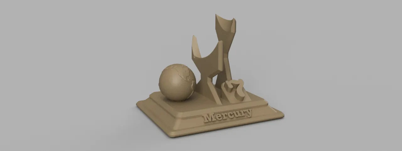 Mercury Capsule by Lopatka | Download free STL model | Printables.com