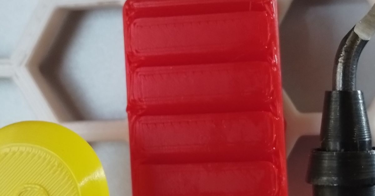 Honeycomb Storage Wall Holder for Grandma's Favorite Filament Clip by ...