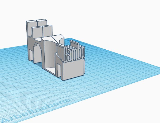 Verbindungsstueck AMS Ablage by Lakapet | Download free STL model ...