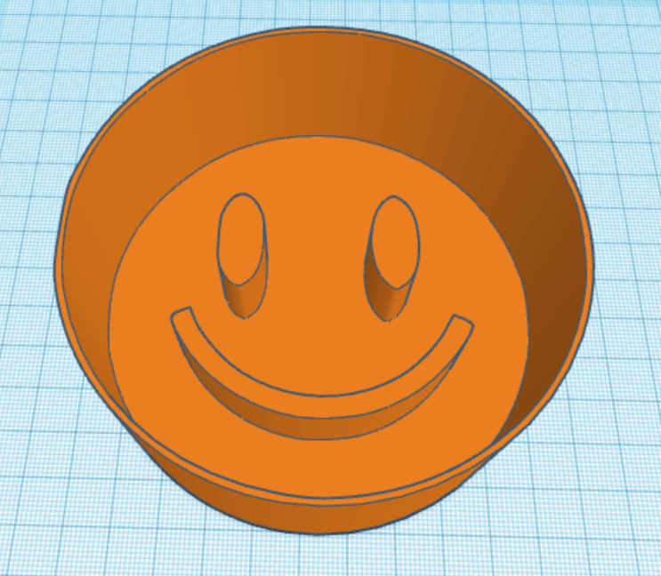 Smiley face sand mold by 𝘾𝙖𝙙𝙑𝙞𝙥𝙚𝙧 | Download free STL model ...