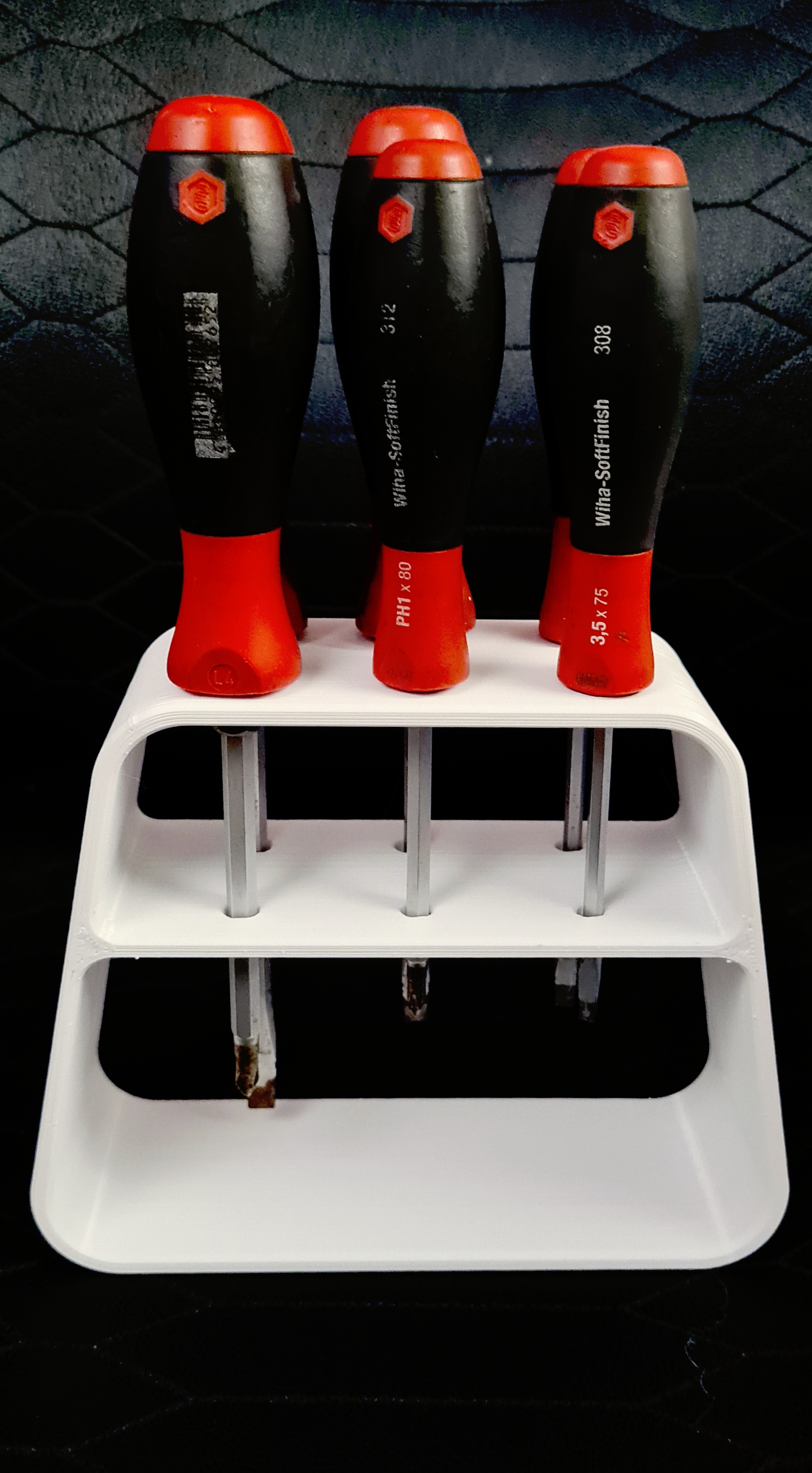 Wiha Screwdriver Stand / Rack / Organiser by Dzyn72 | Download free STL ...