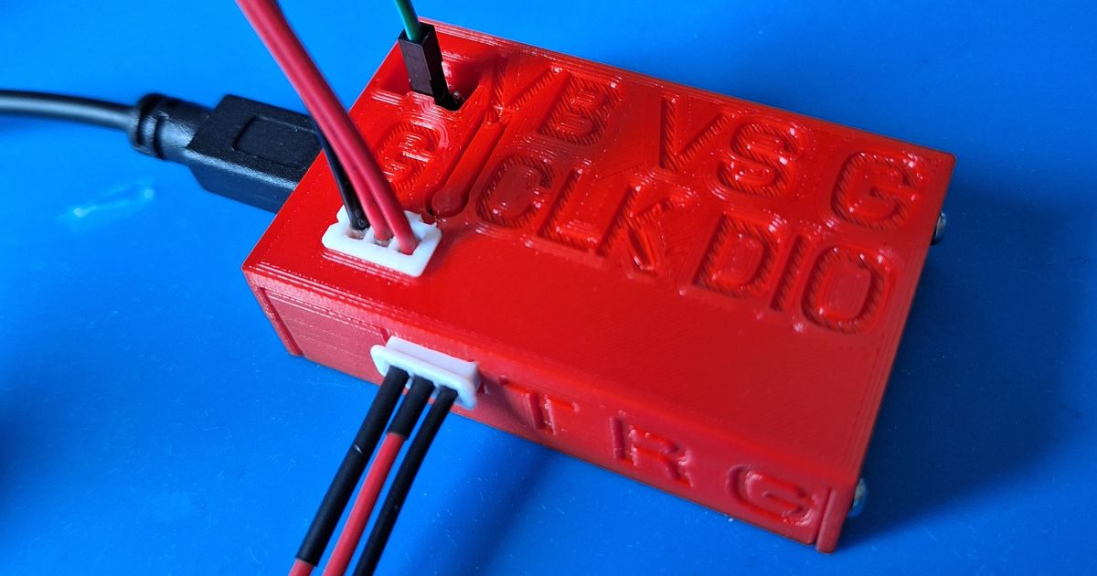 Picoprobe Enclosure with Labels, JST-XH compatible (Raspberry Pi Pico ...