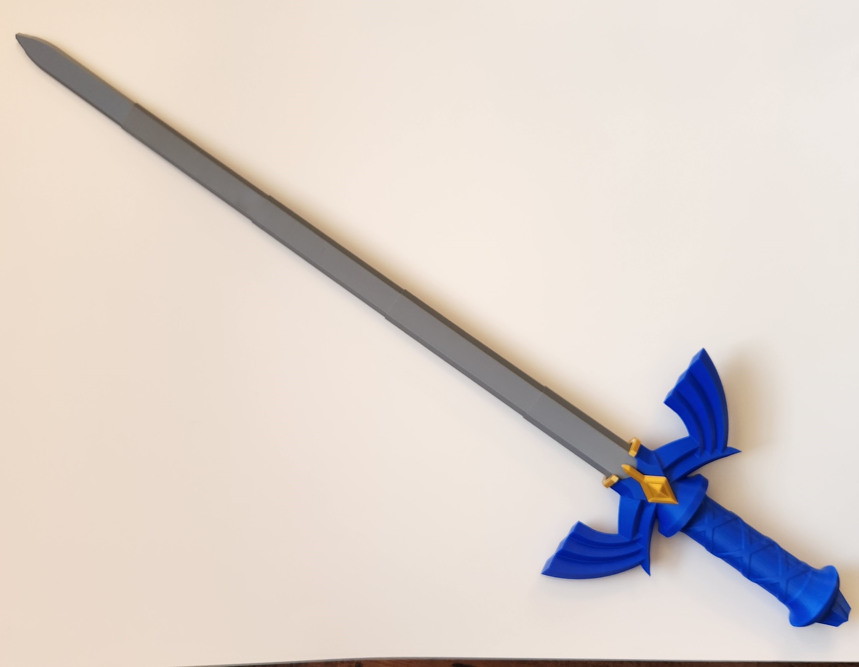 Telescoping Master Sword with replaceable blade by GeoPrints13 ...