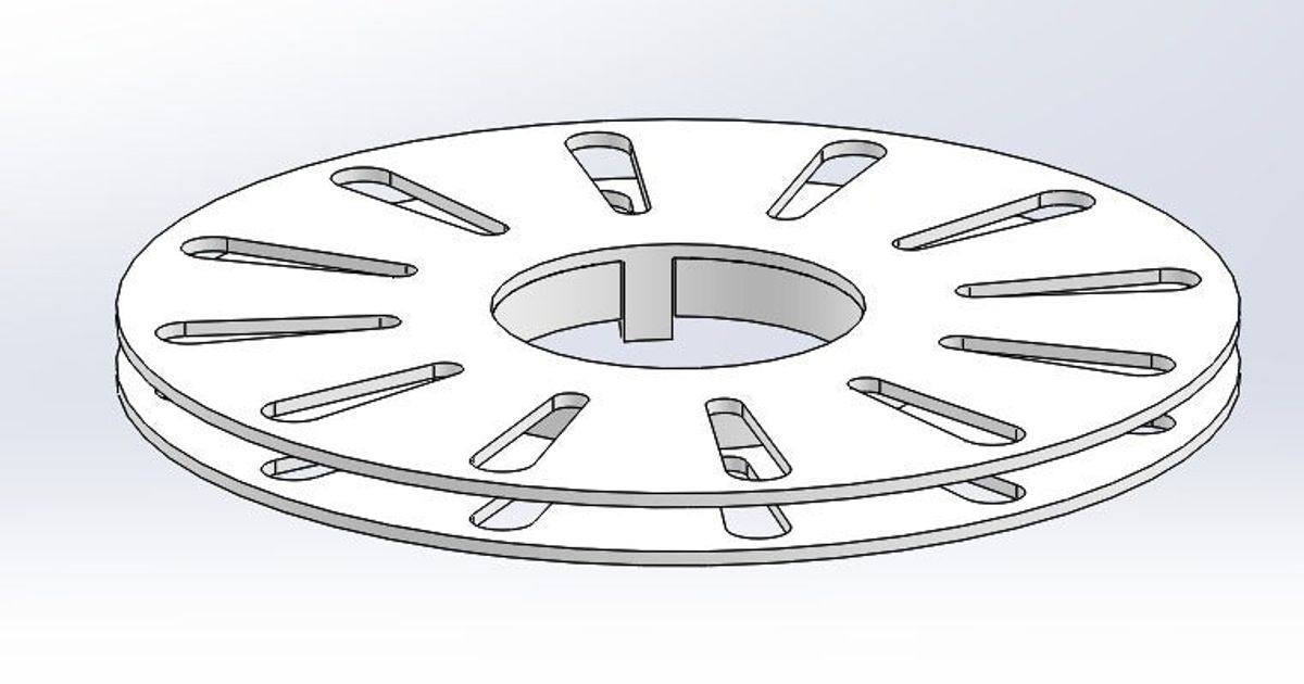 Spool for Flat Network Cable by Guido666 | Download free STL model ...
