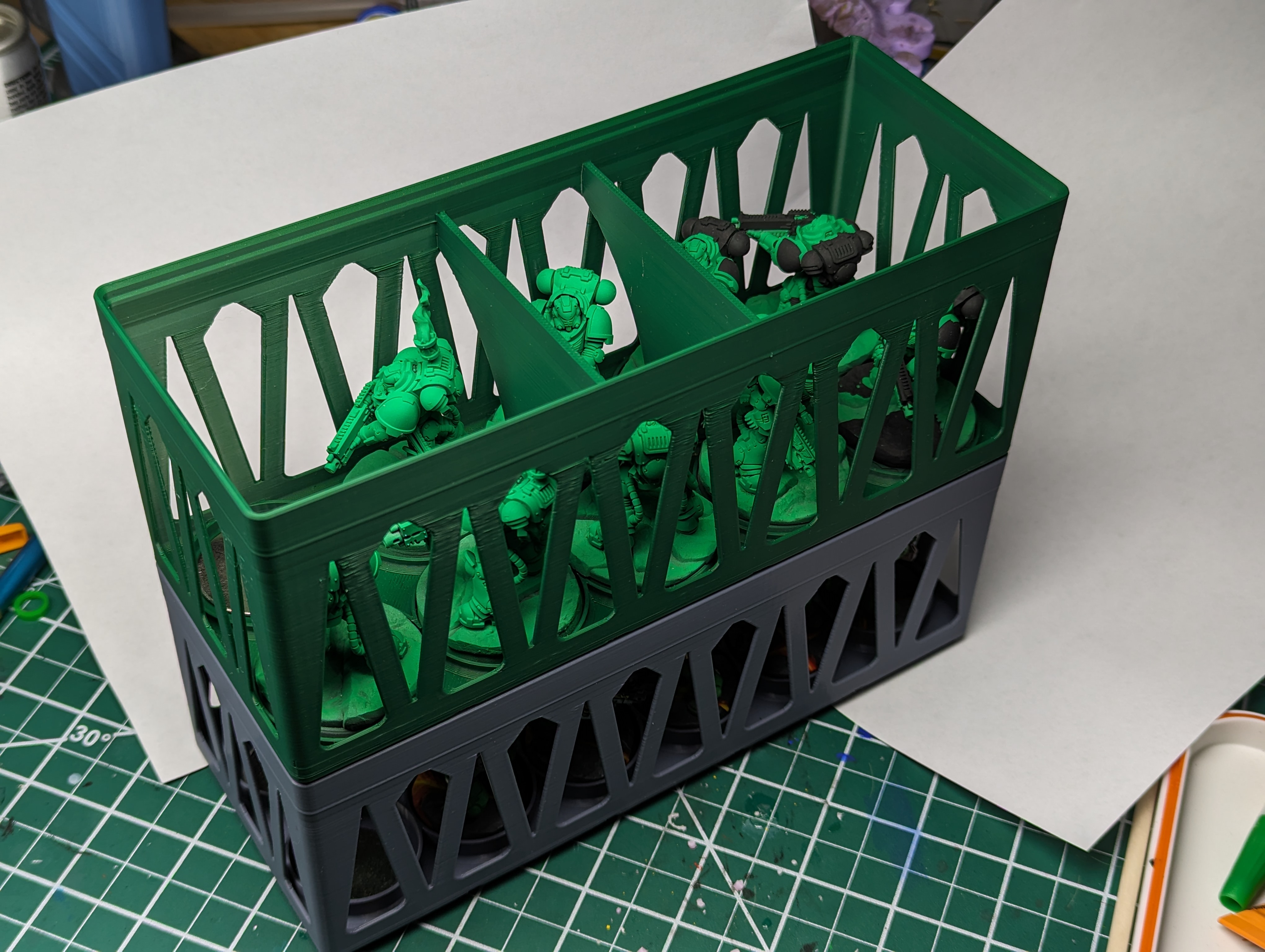 Miniatures Gridfinity Holders for Storage and Transport by ...