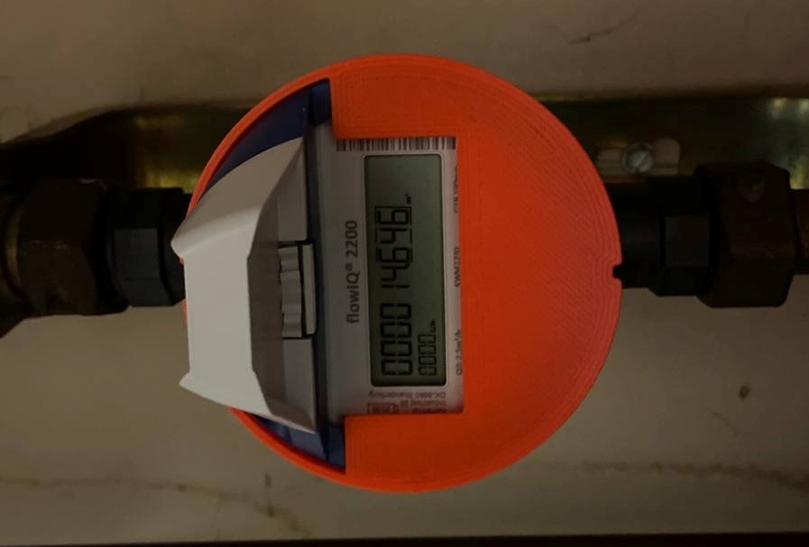 Camera holder for Kamstrup flowIQ 2200 water meter OCR reading by Sammy ...