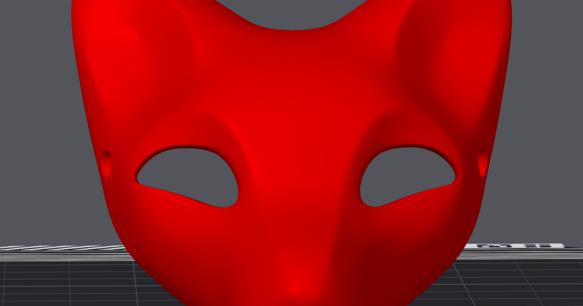 Fox Mask by Rob Beast (All Things STL) | Printables Store