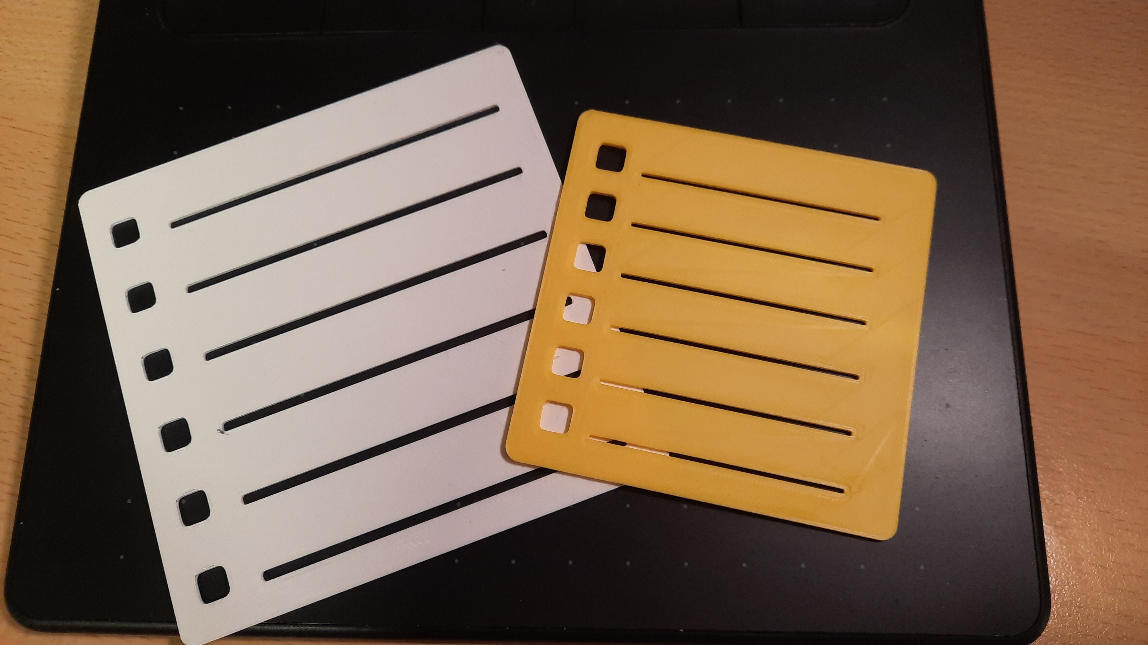 TO-DO Post-It Stencil by Remco van Elewout | Download free STL model ...