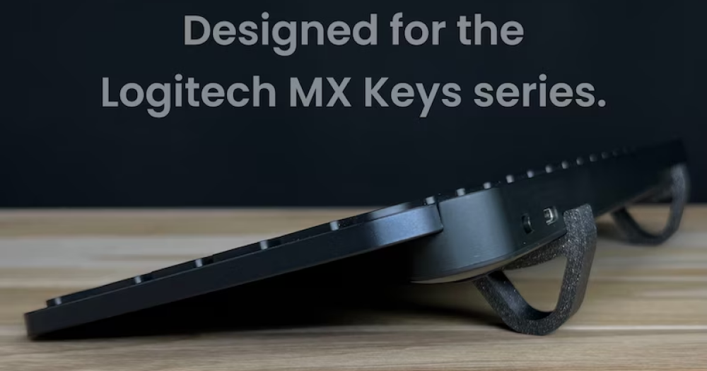 Logitech MX Keys Legs/Feet/Extensions by Alex | Download free STL model ...