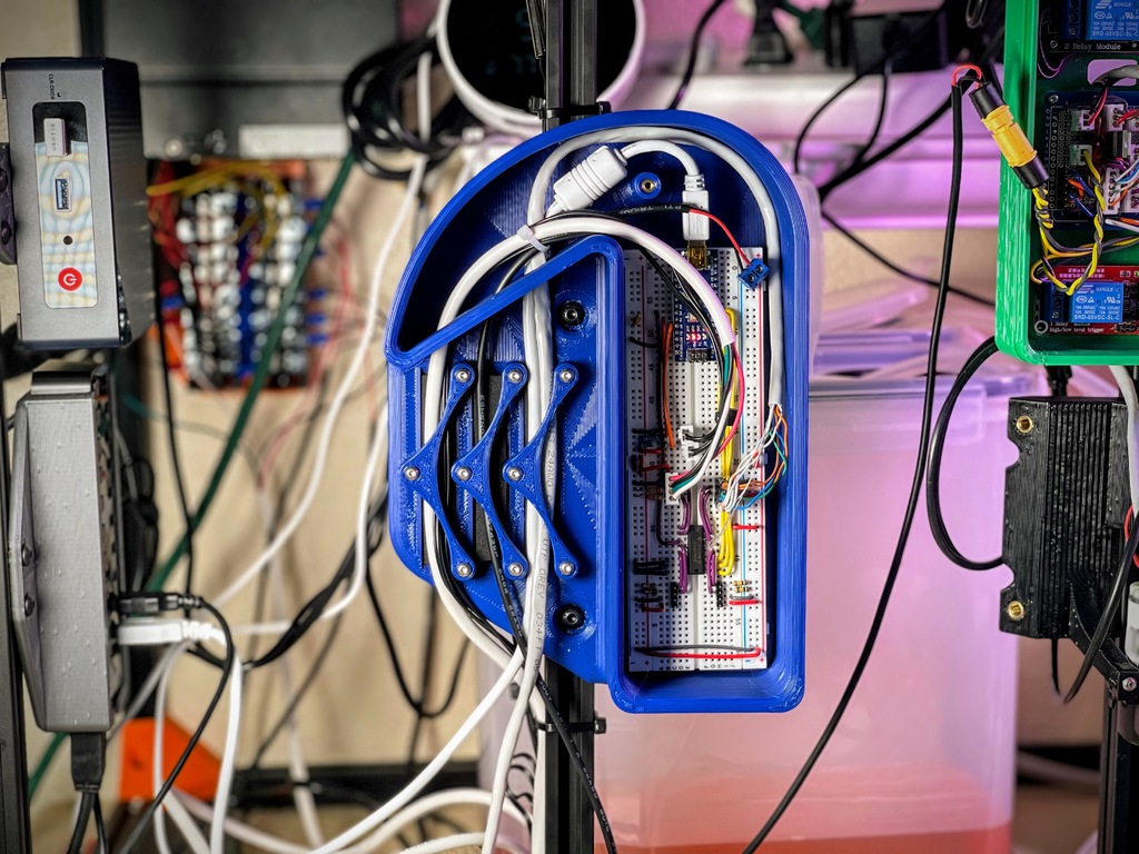 Electronics Enclosure w/built-in strain relief by BubsBuilds | Download ...