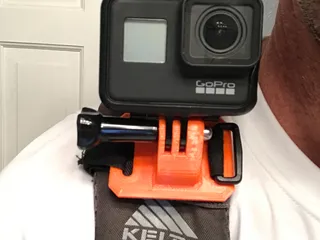 GoPro Velcro Mount by MatthewGTaylor | Download free STL model ...