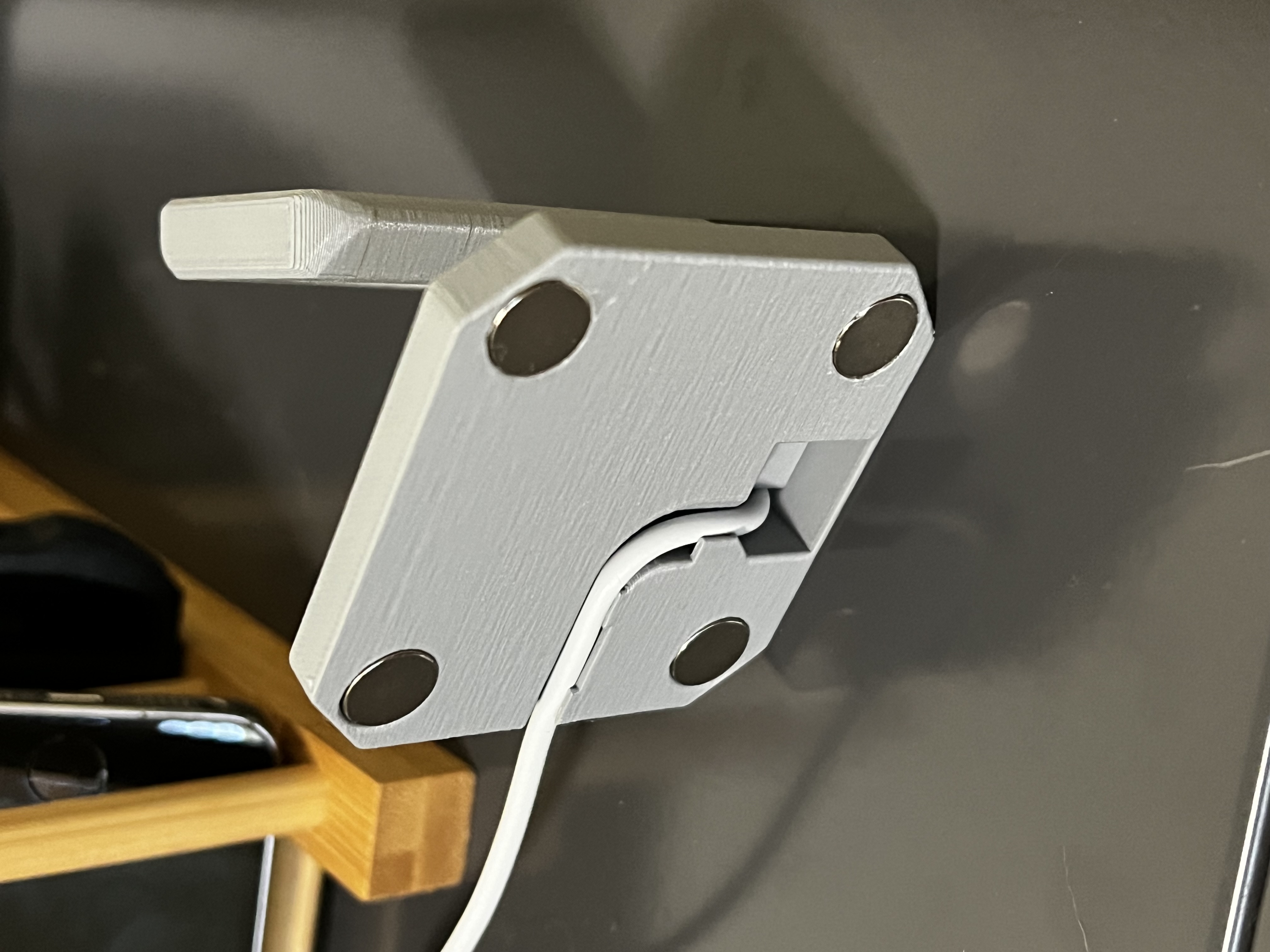 Apple Watch Stand + 10x2 mm Magnets by ajblackie | Download free STL ...