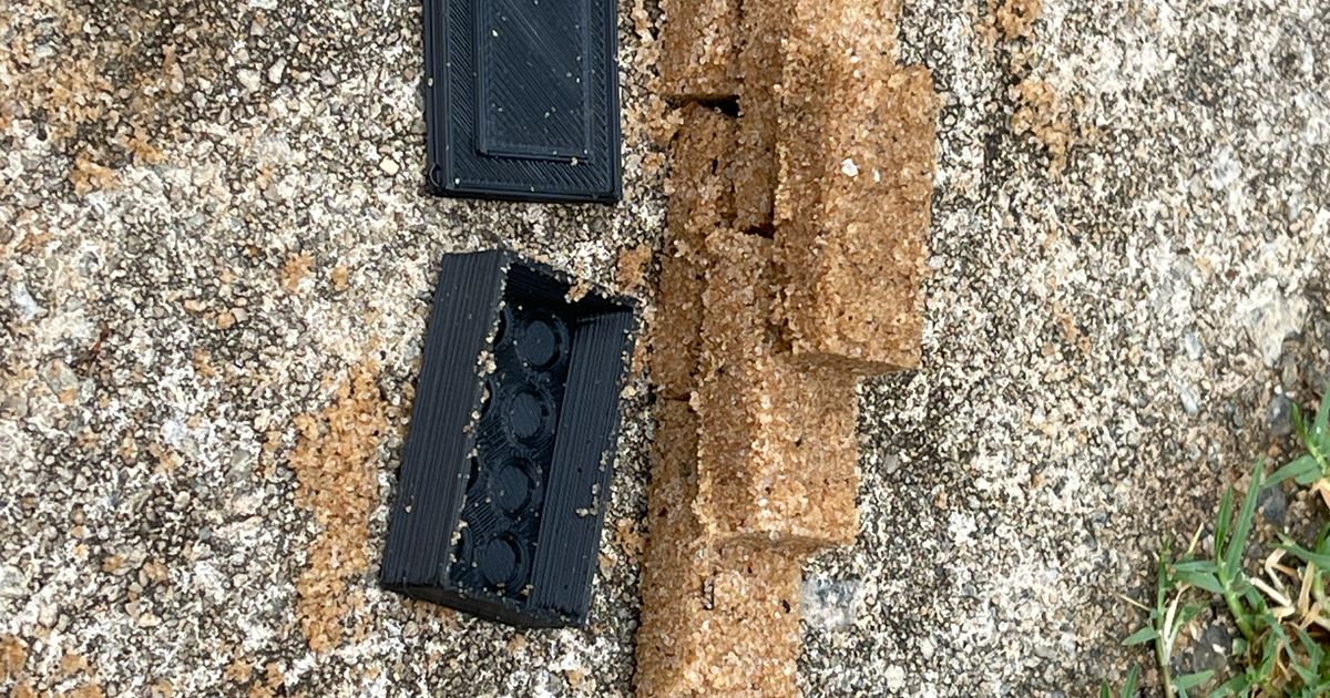 LEGO Sand Mold - Small by PhDGoSlowAncient | Download free STL model ...