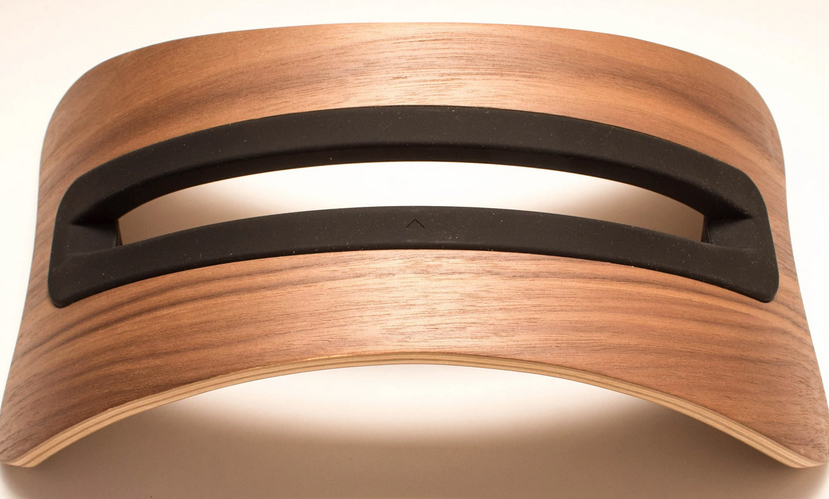 Curved Vertical U Shaped Laptop Stand Gasket Ultra Thin by niode ...