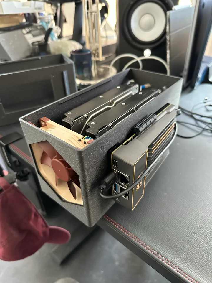 Zimaboard HDD case with fan by pyrho // 25.wf | Download free STL model ...