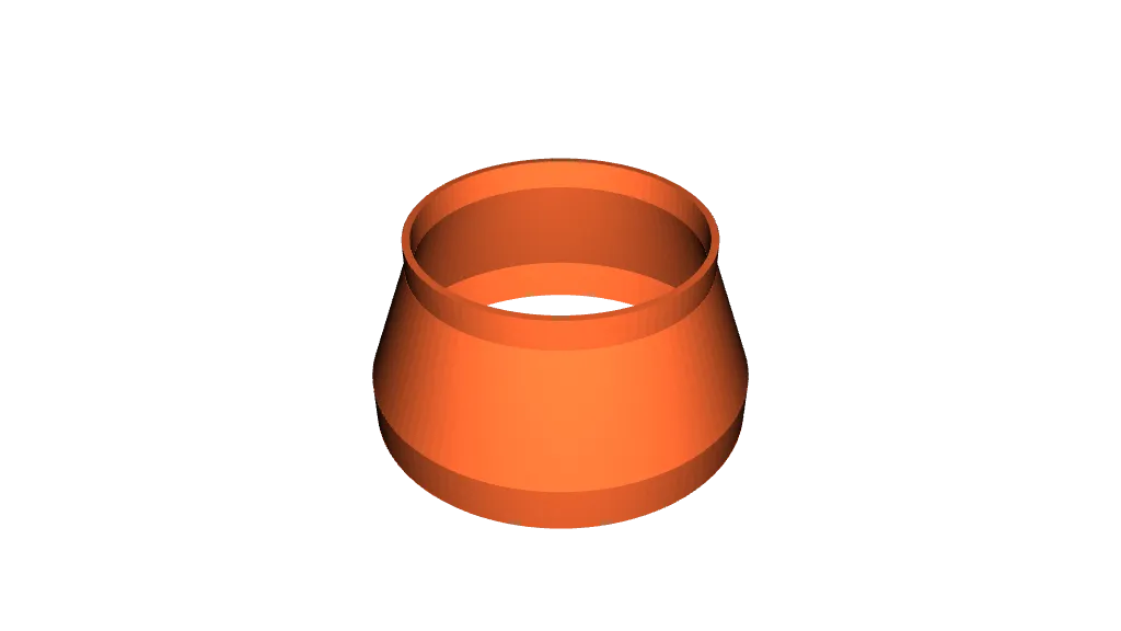 6" to 5" Dust Collector Adapter by Squared19 | Download free STL model ...
