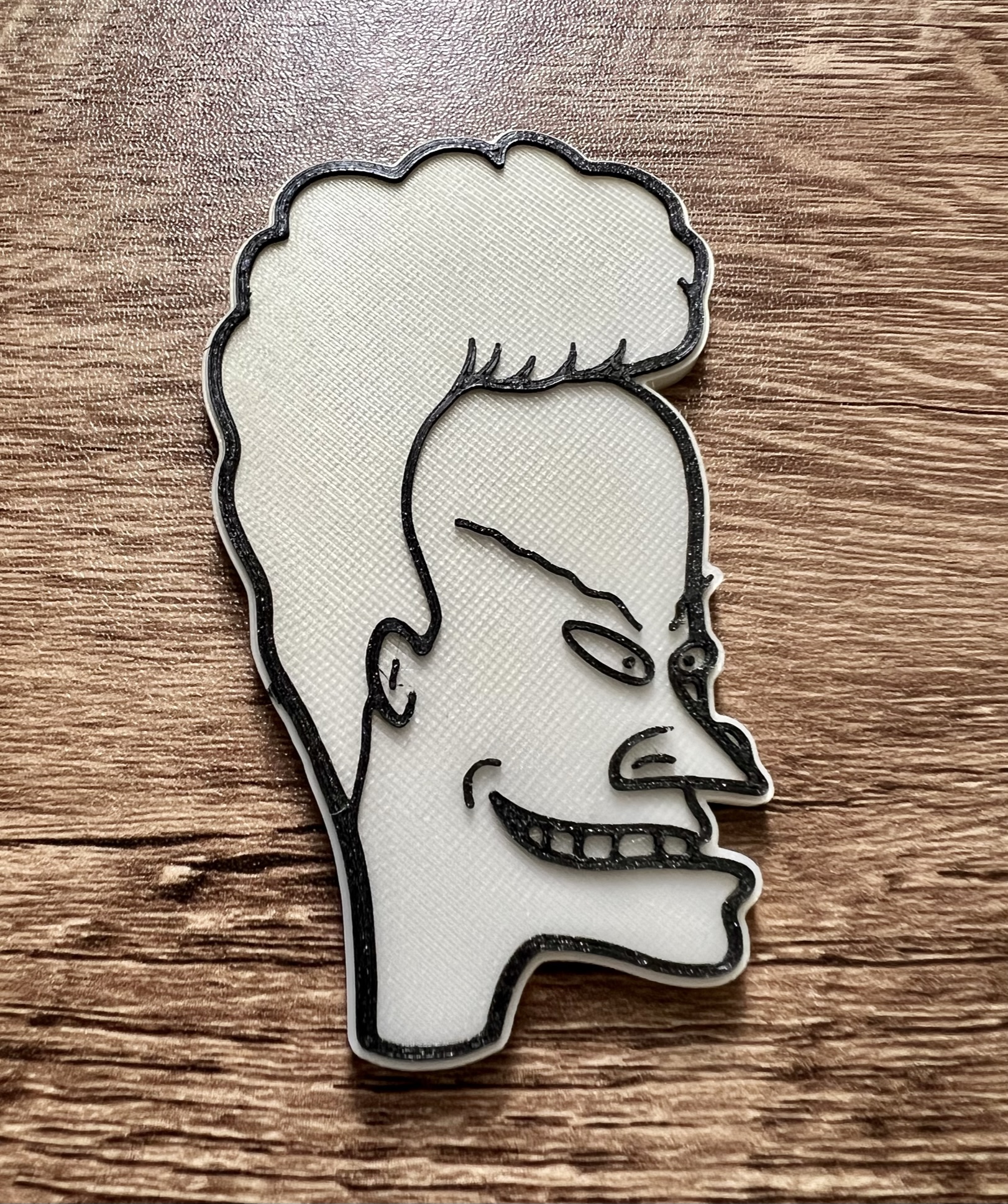 Beavis Magnet (8x3mm magnet) by omiedude | Download free STL model ...