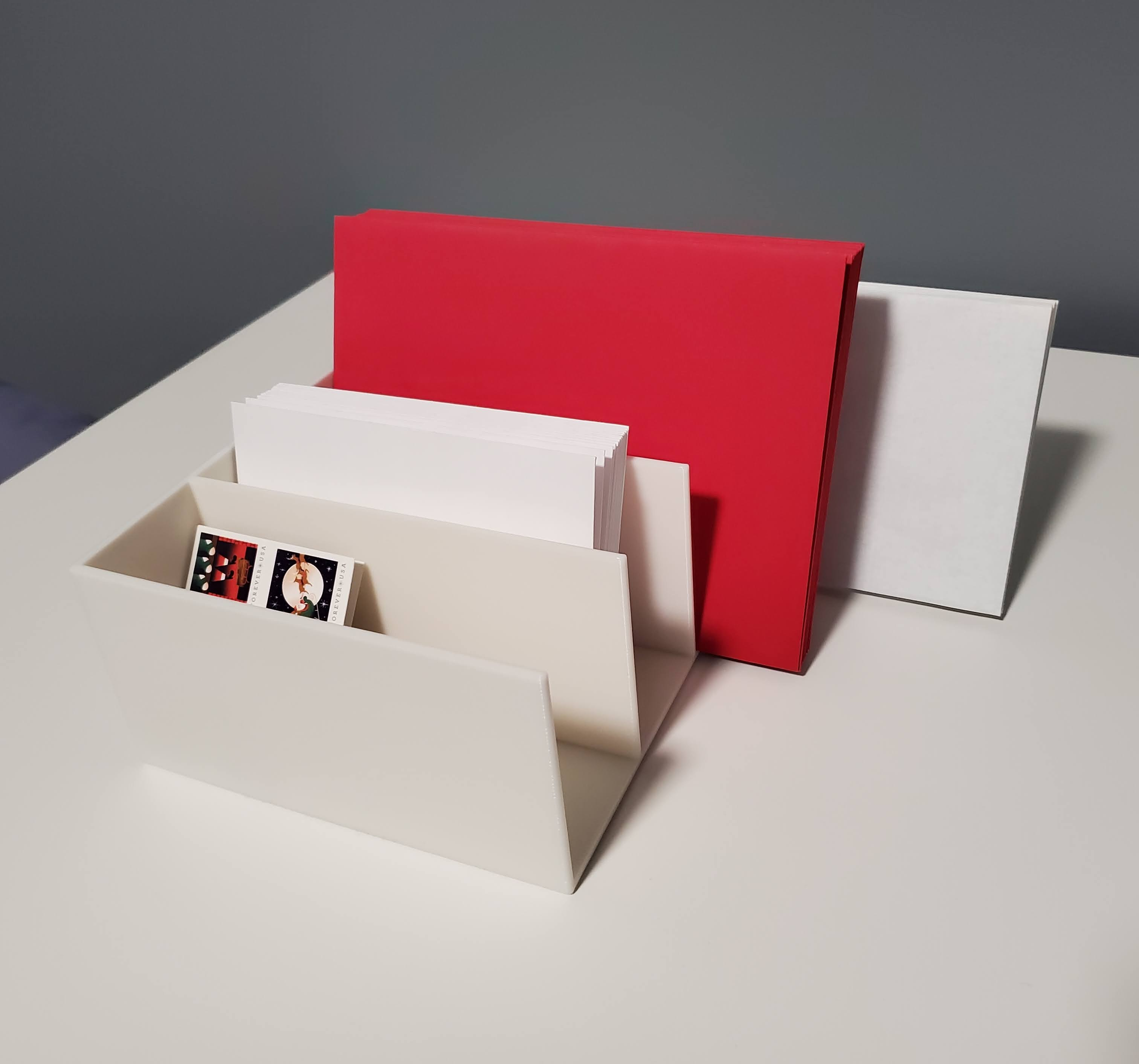 Mail organizer desktop letter sorter by Karen Chau Designs | Download ...
