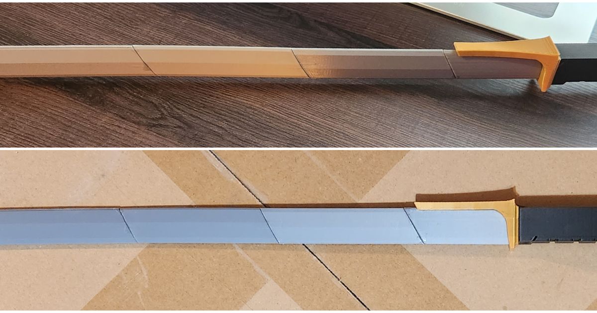 N7 Shadow Ninjato - Mass Effect 3 by MylerMaker3D | Download free STL ...