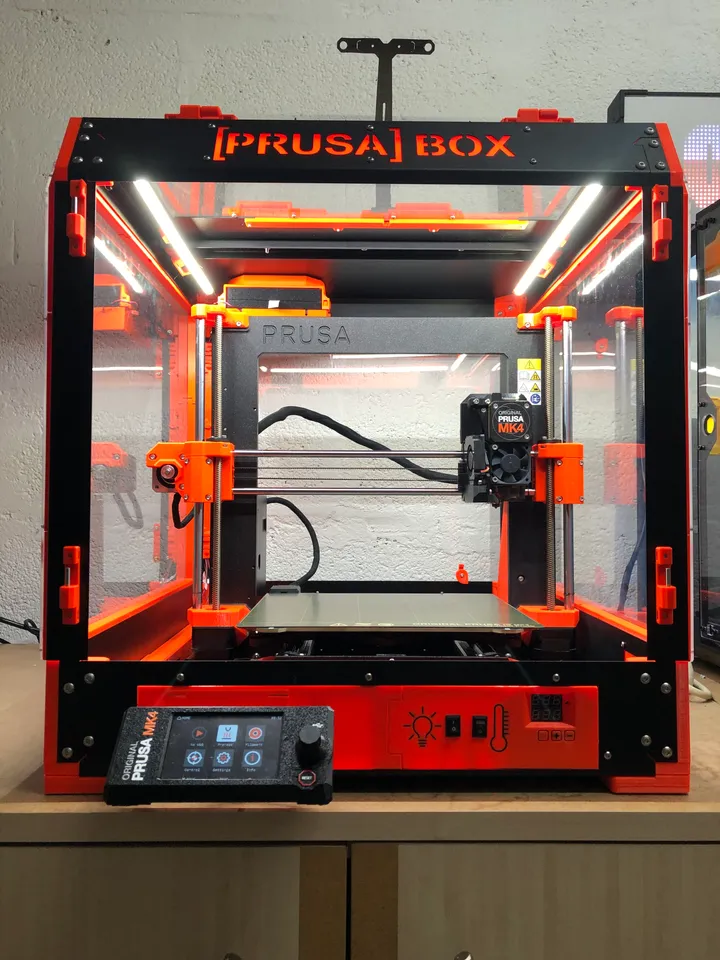 Straight_Control_Panel MK4 with 2 rocker switch - Prusa Box by Regis ...