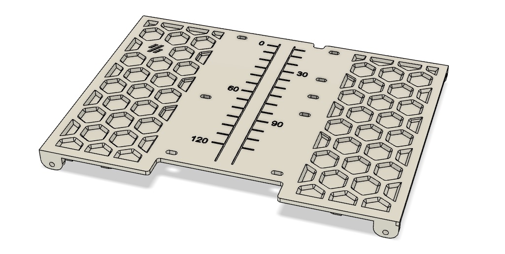 Voron 0 MidPanel with Hex pattern by Mikelodoncz | Download free STL ...