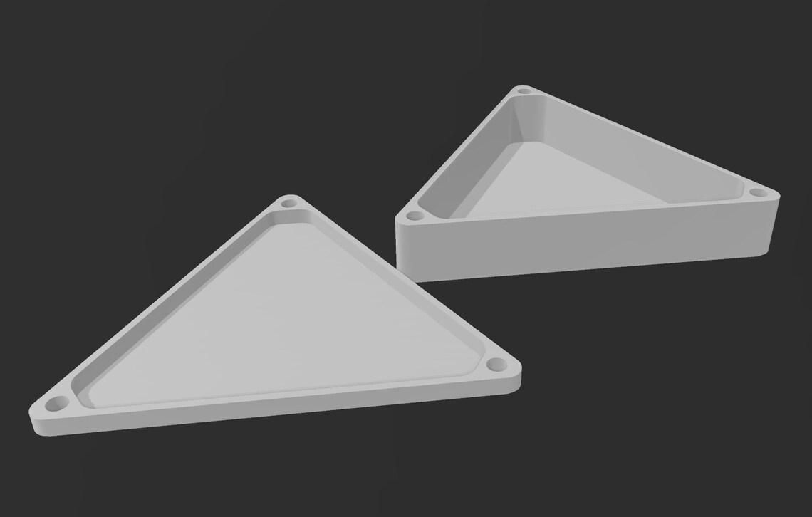 Triangle Dice Box With Magnets by Preischl 3D | Download free STL model ...