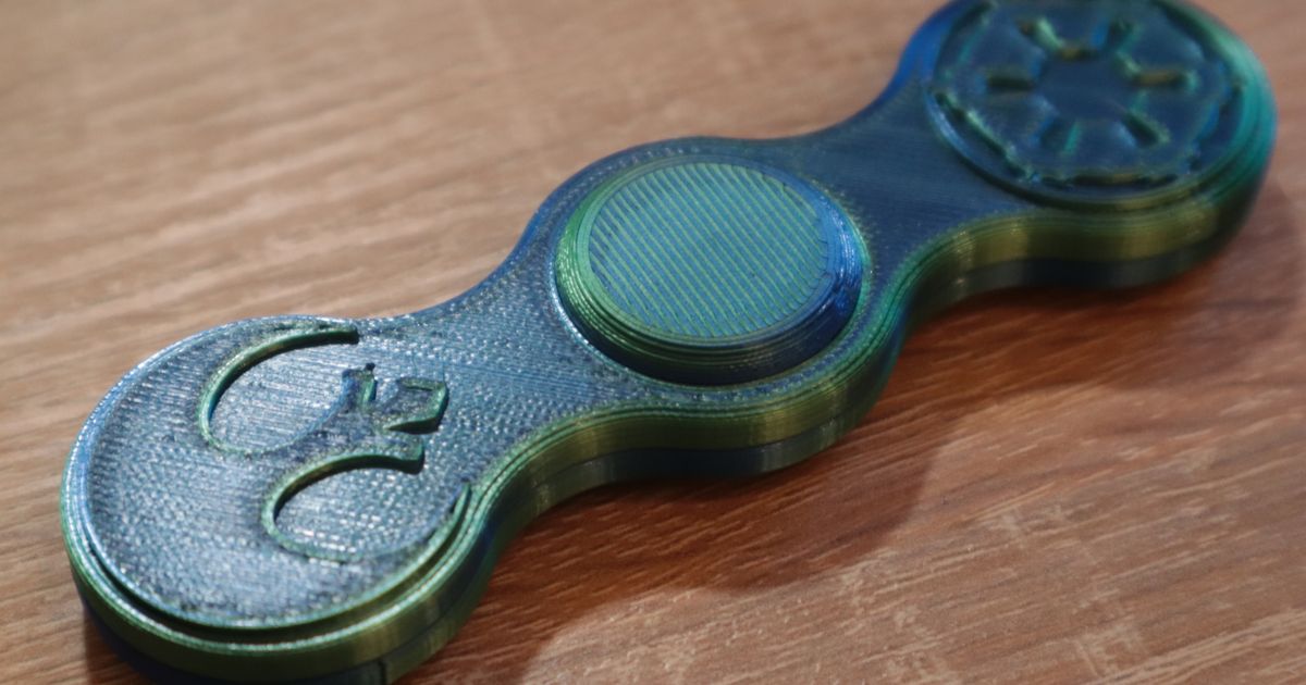 Star Wars Fidget Spinner by Mobot | Download free STL model ...