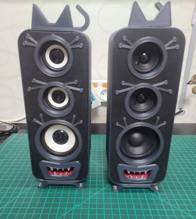 Alien Cat Speakers By Lucidwolf Download Free Stl Model Printables