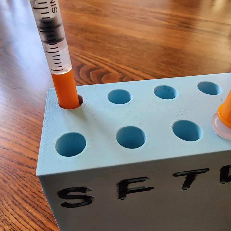 Refrigerated Peptide/Insulin Syringe 2x a Day 1 Week Storage by Cpu77 ...