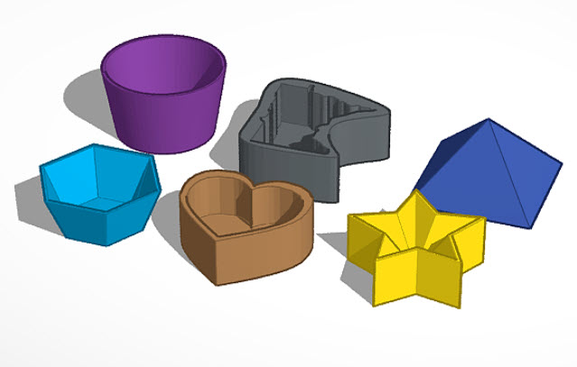 Sand Toy Molds by Some_Disassembly_Required | Download free STL model ...