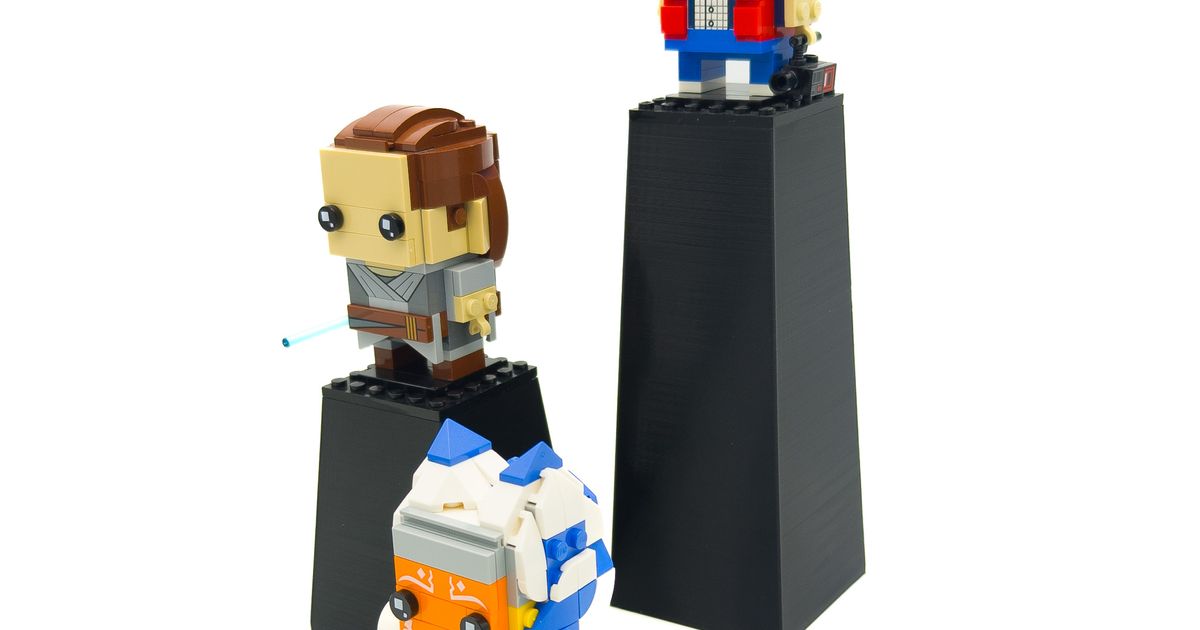 LEGO BrickHeadz Display Stand / Riser / Pedestal [last update 07.08. ...