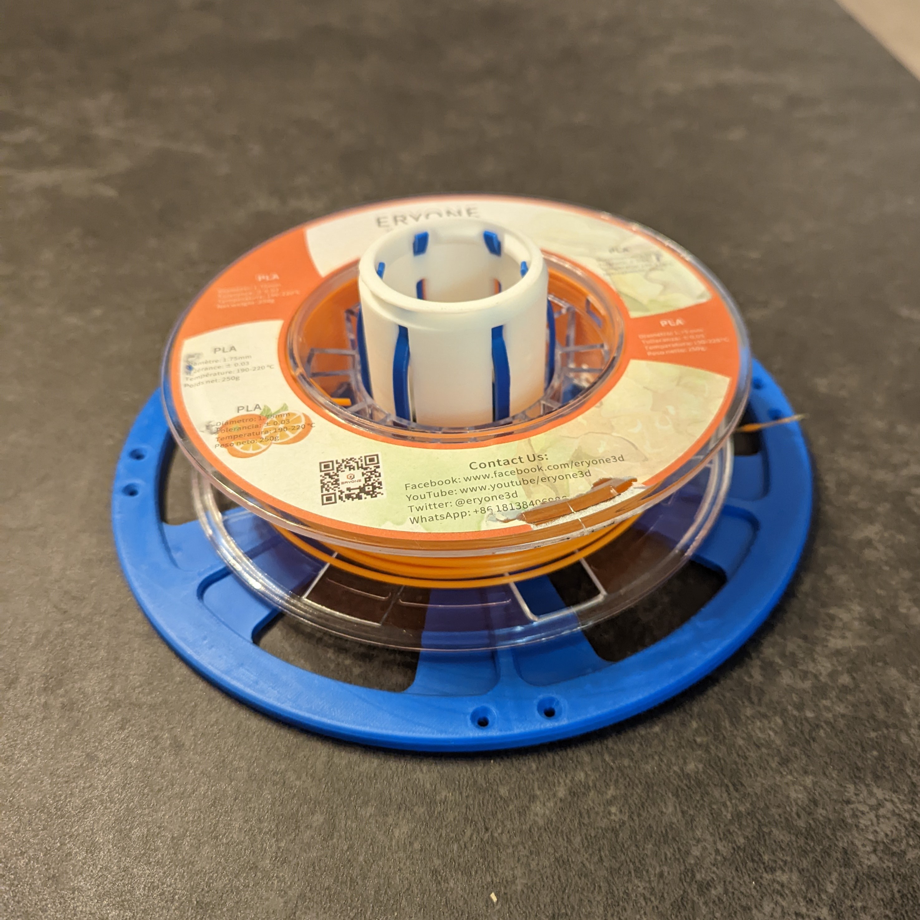 Bambu Lab AMS Spoolholder for smaller spools by Sakul | Download free ...