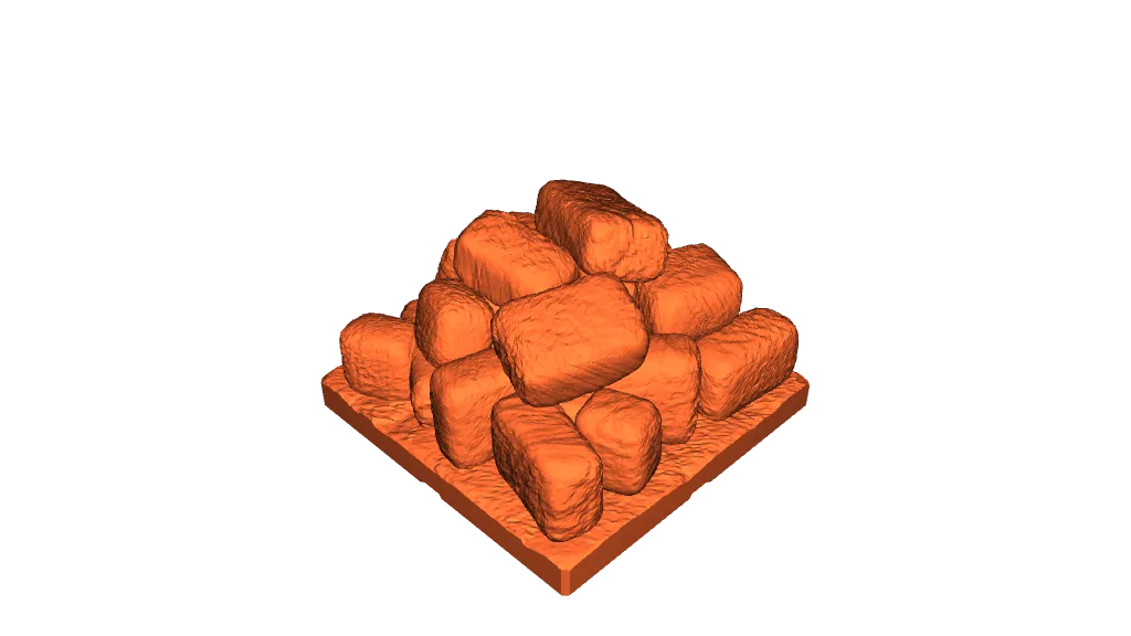 Dynamod Game System - Rubble Floor by Geert Bevin | Download free STL ...