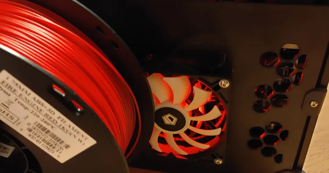 Voron V0.2 Lower Rear Panel with 92mm MCU fan by SeljD | Download free ...
