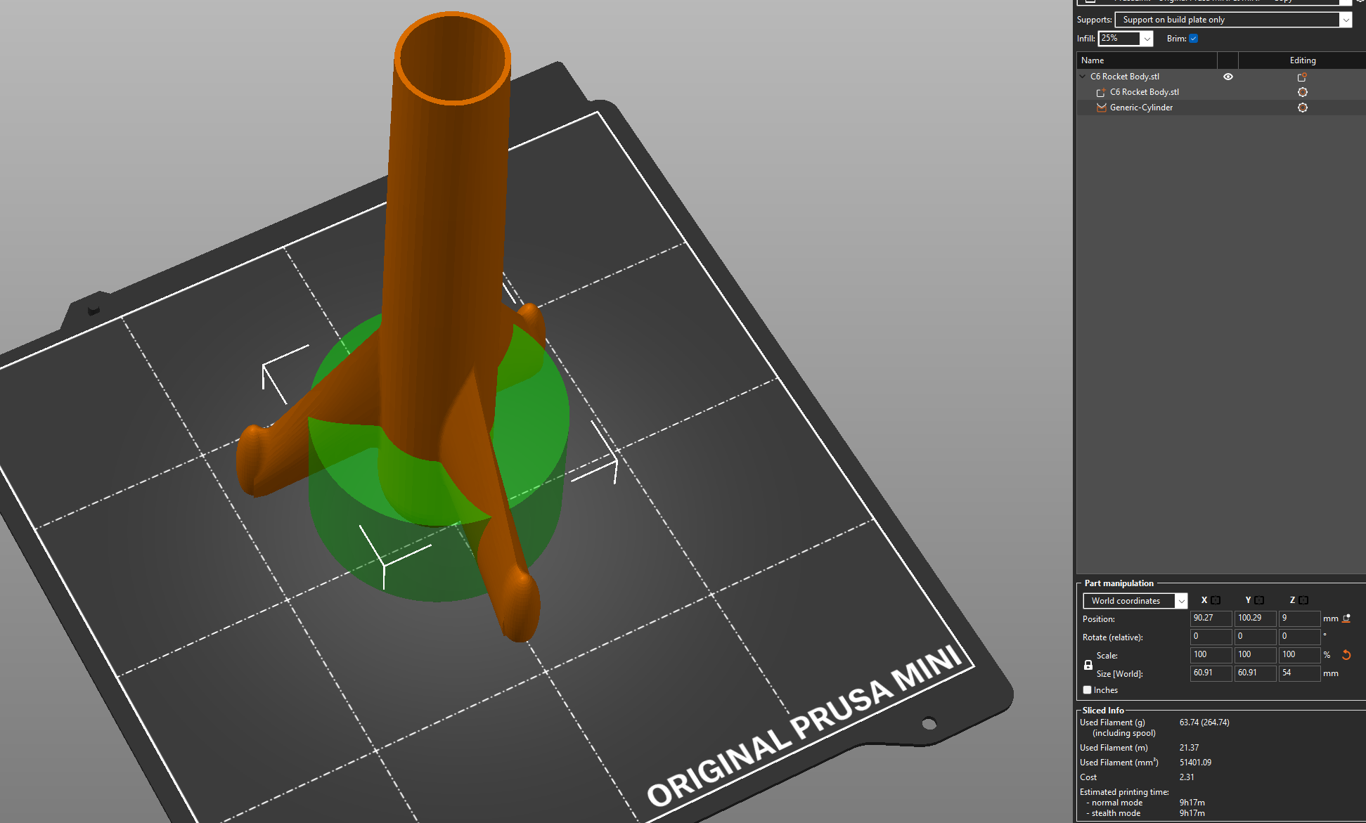 Estes C5-6 Rocket by crabrangooncleric | Download free STL model ...