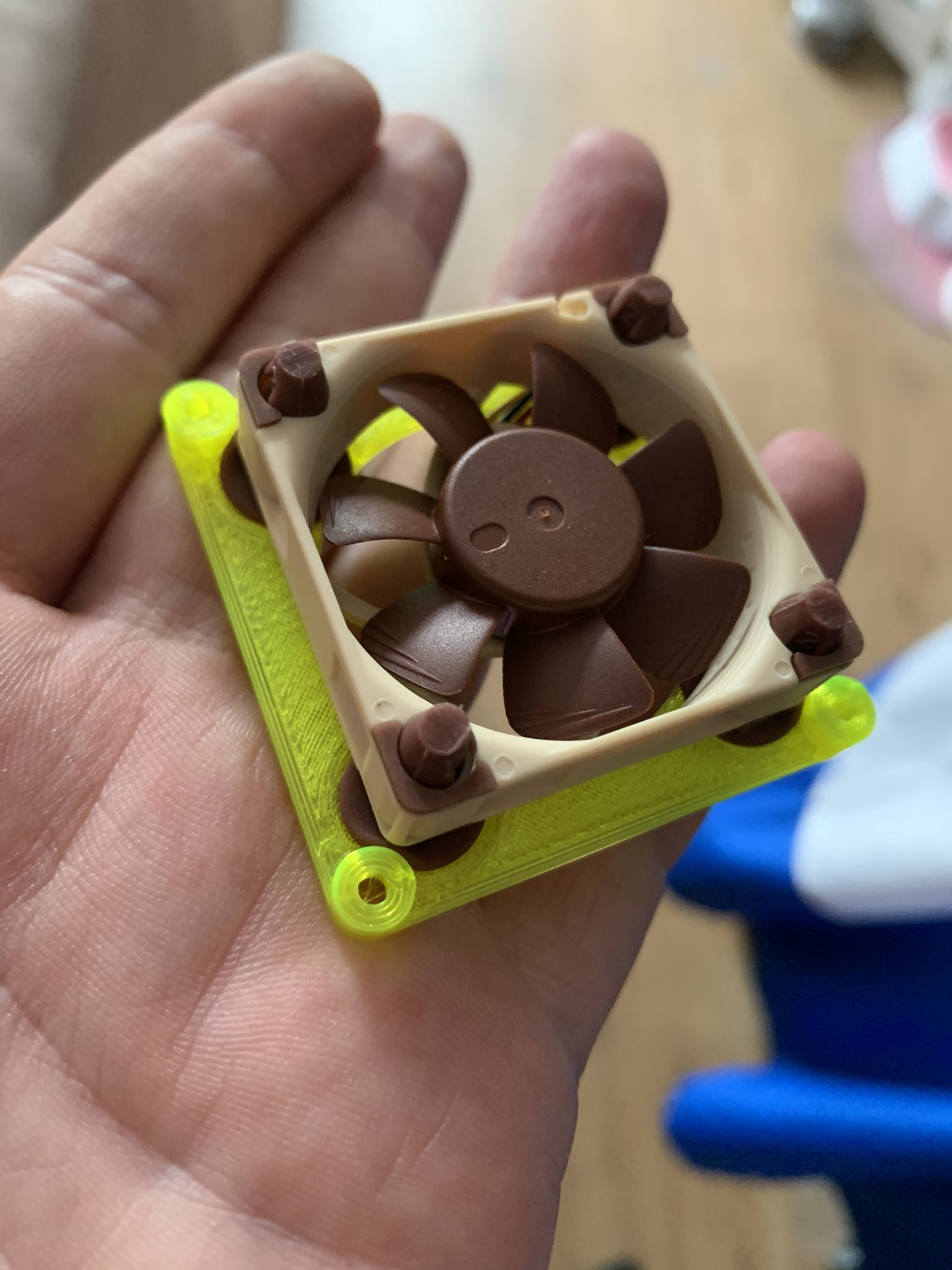 Noctua (40mm) fan adapter for GameCube by RetroGameRevival | Download ...