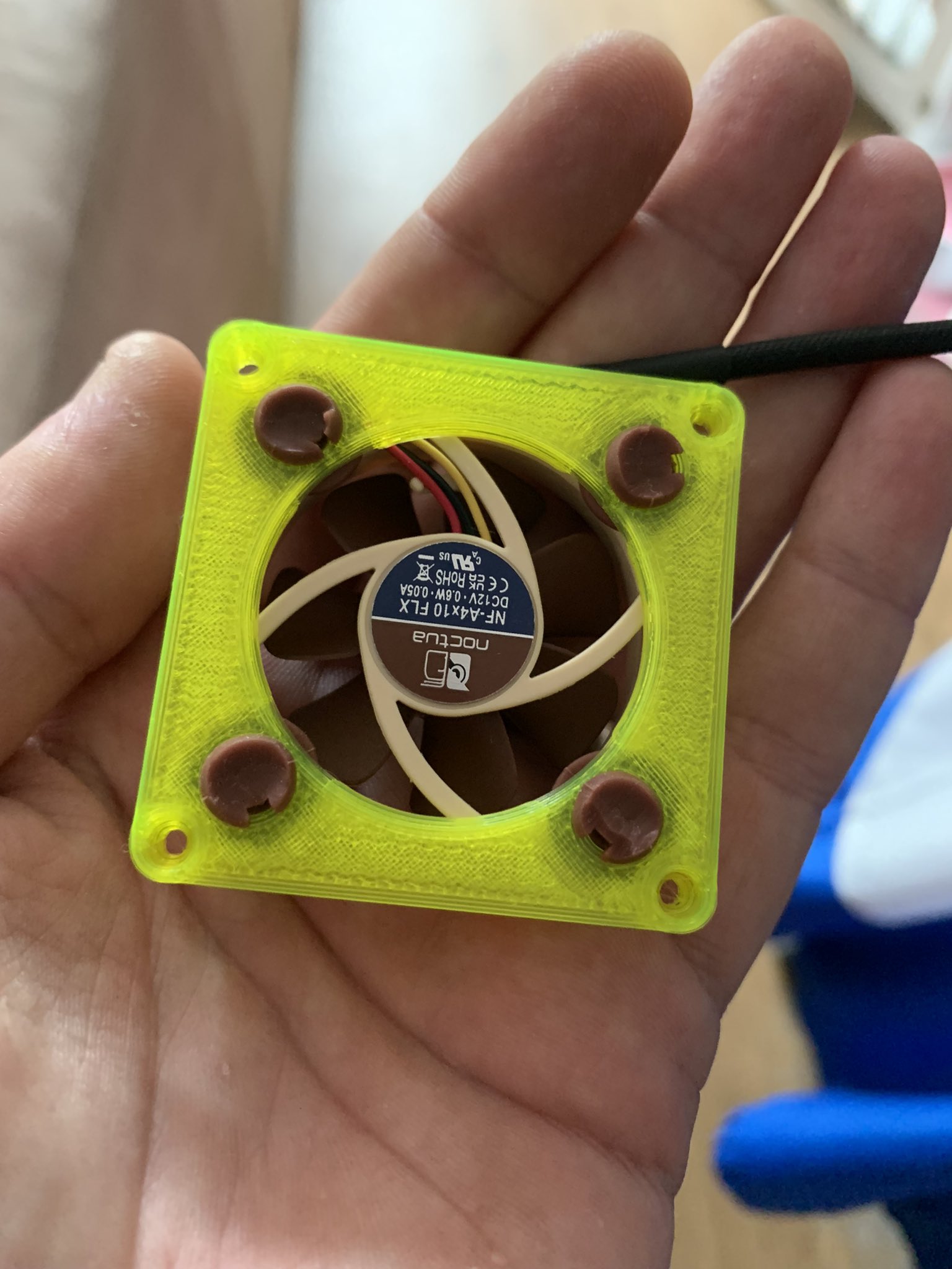 Noctua (40mm) fan adapter for GameCube by RetroGameRevival | Download ...