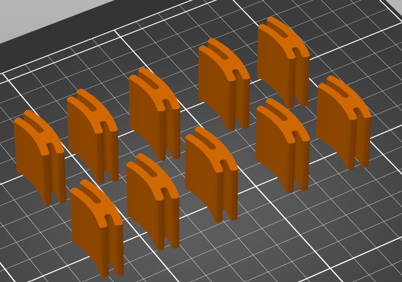 PVC pipe alignment guide parametric cadquery by NelisW | Download free ...