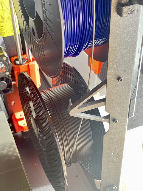 Enclosure: Filament guide for second spool by Medamana | Download free ...