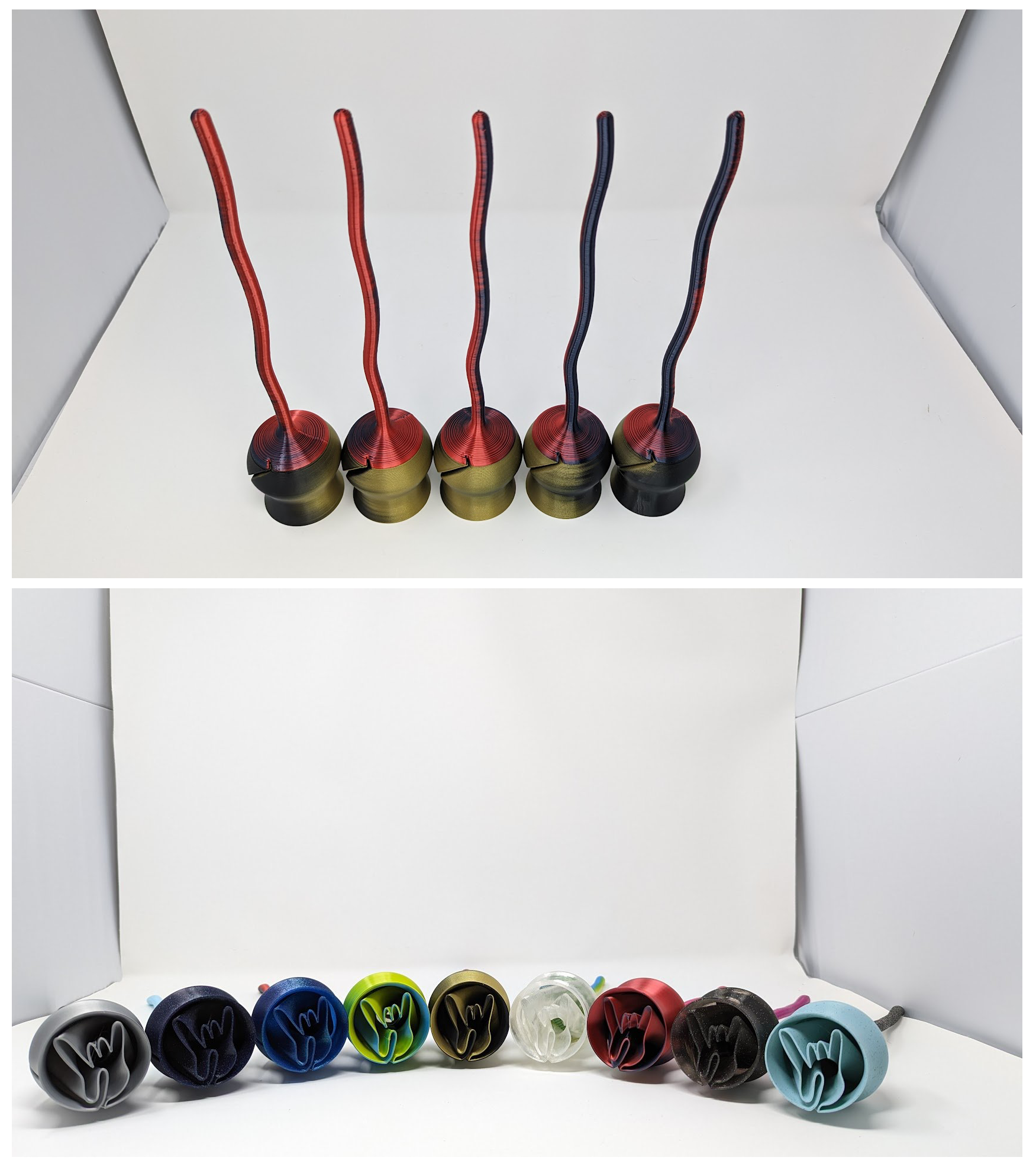 Roses * Horns Up by fatboy1271 | Download free STL model | Printables.com