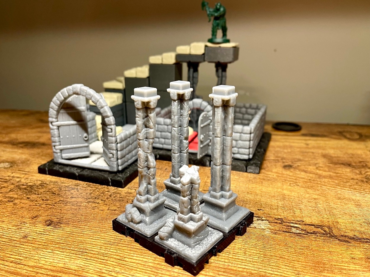 Dynamod Game System - Pillars by Geert Bevin | Printables Store